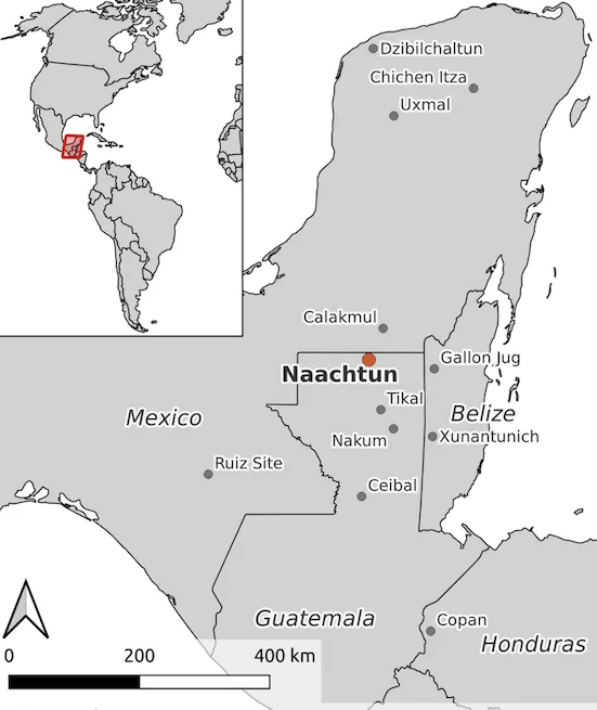 Hallan singular tablero de juego maya en sitio arqueológico de ...